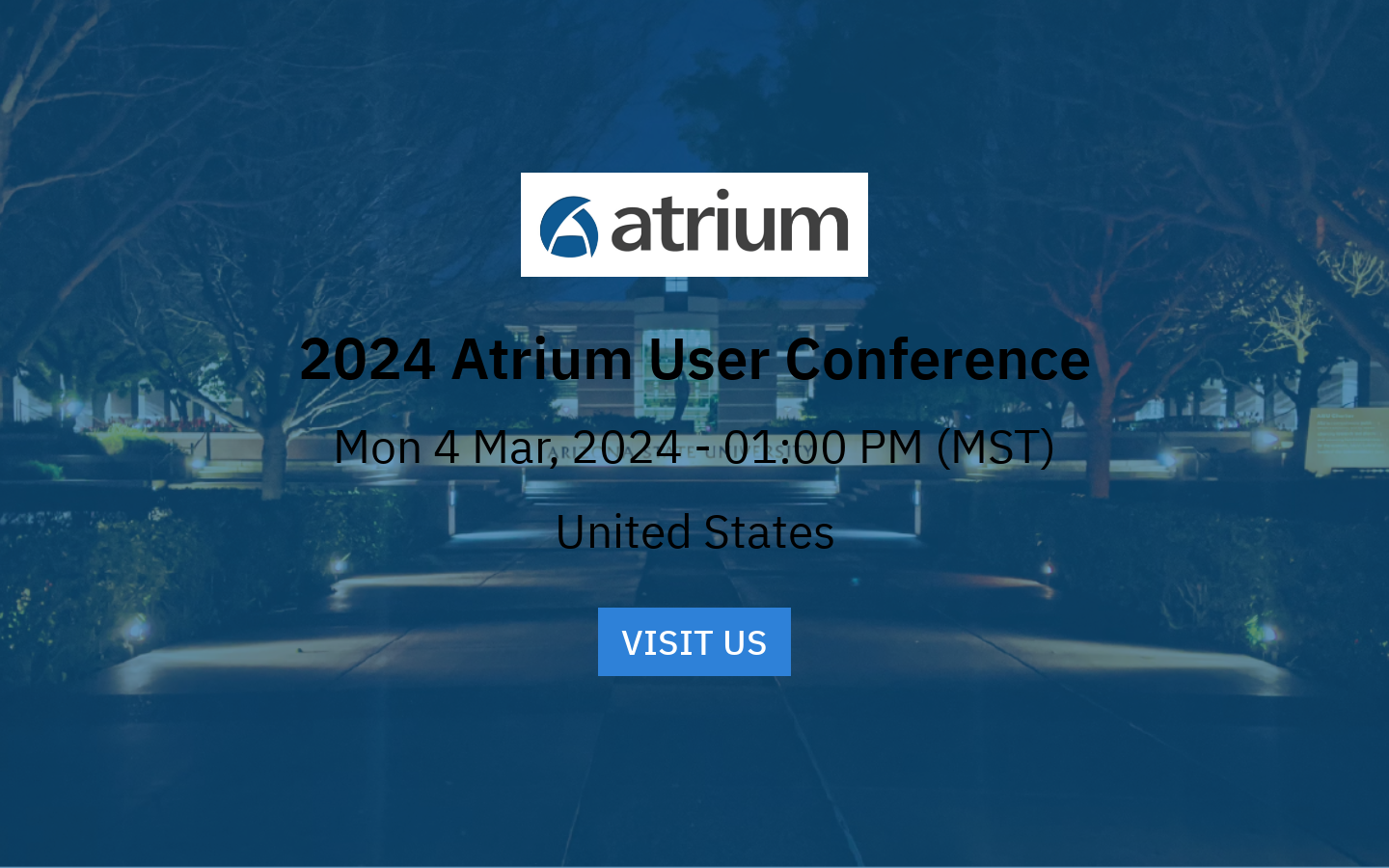 2024 Atrium User Conference